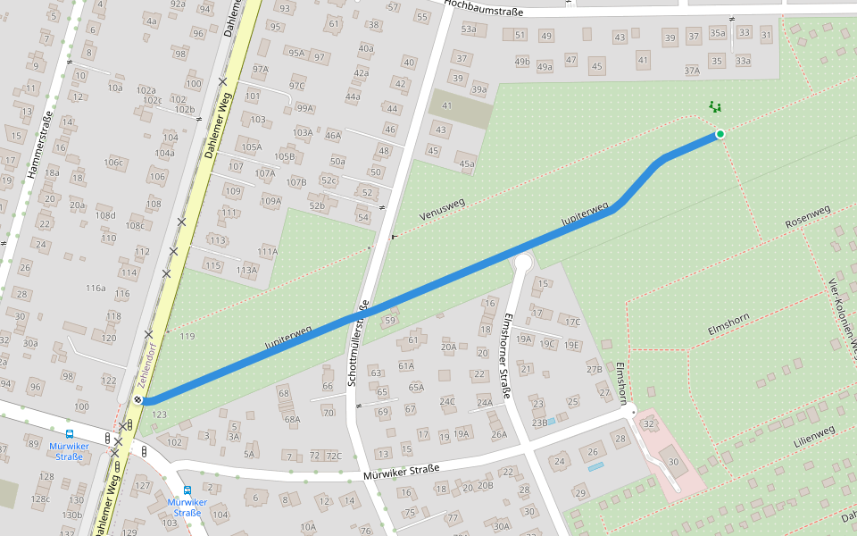 Jupiter path Walking And Running Trail - Berlin | Pacer