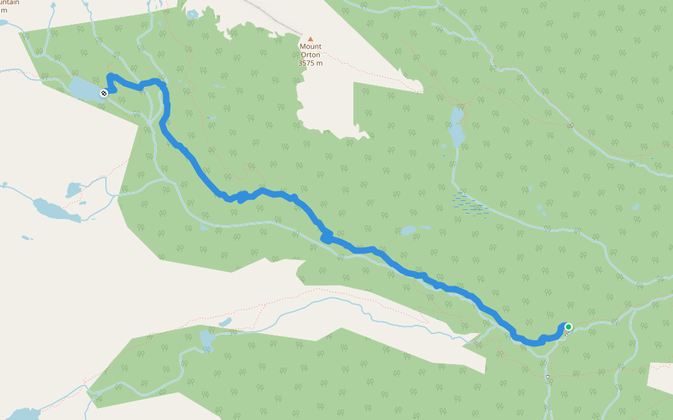 Thunder Lake Trail in Colorado | Walking Map