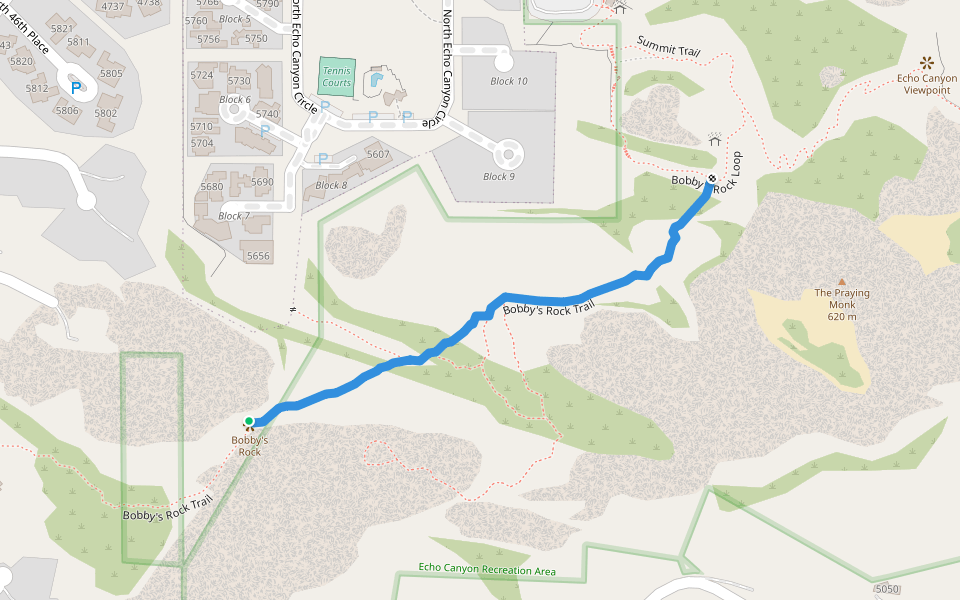 Bobby's Rock Trail in Arizona | Walking Map