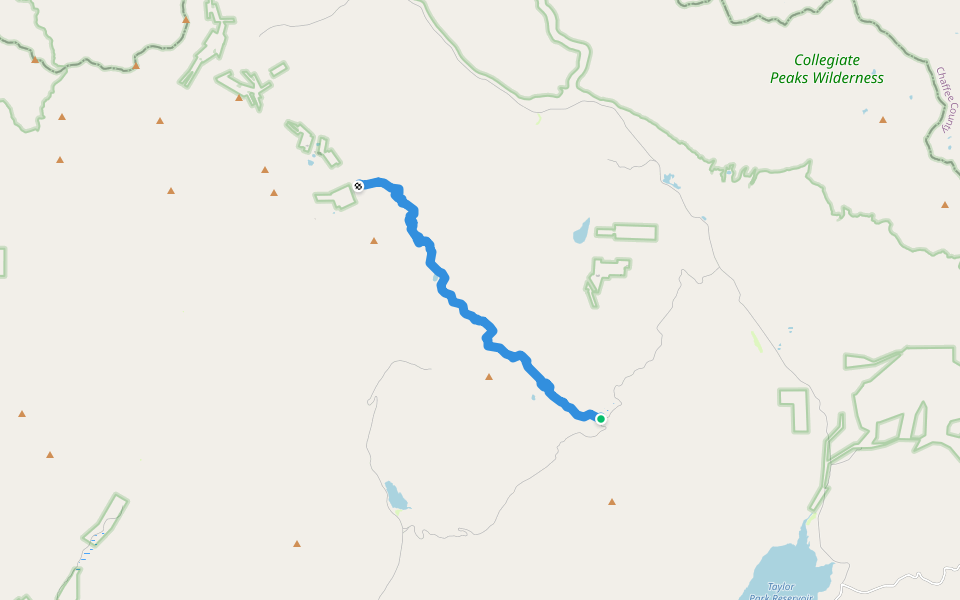 Star Trail 411 in Colorado | Walking Map