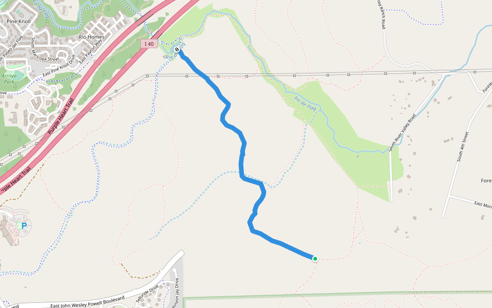 Arizona Trail-Flagstaff in Arizona | Walking Map