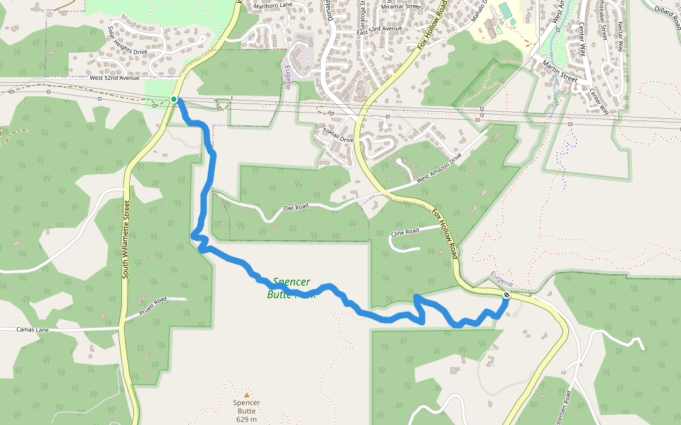 Ridgeline Trail in Oregon | Walking Map