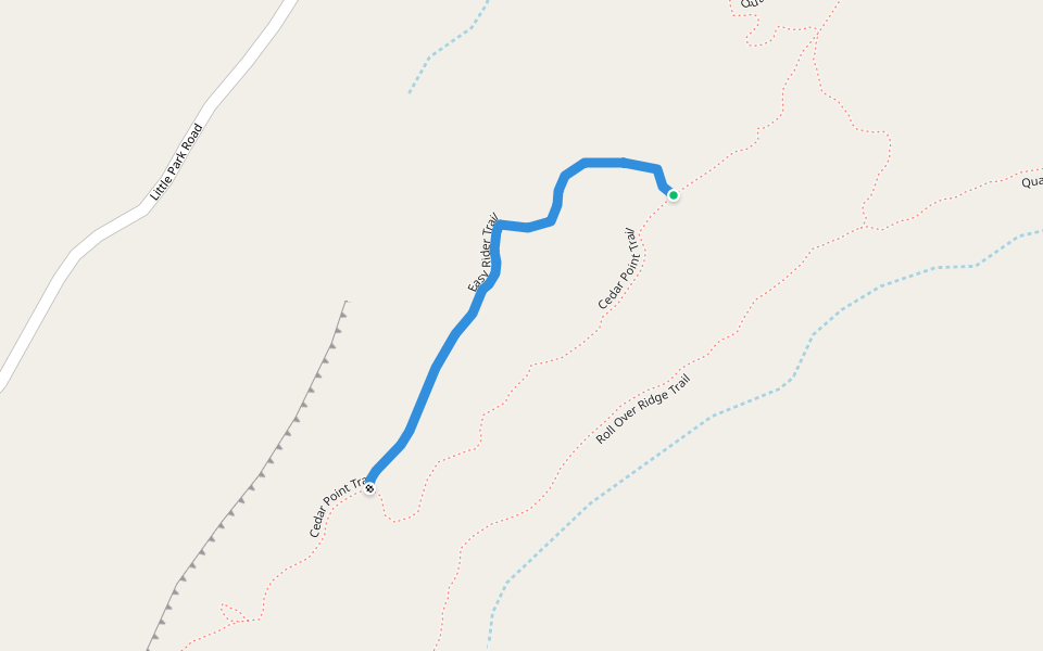 Easy Rider Trail in Colorado | Walking Map