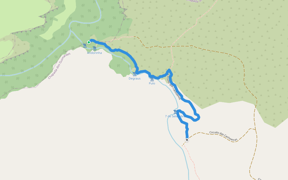 Waterfalls Circuit Hiking Trail - Mato Grosso | Pacer