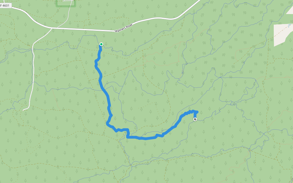 Voodoo Trail in Oregon | Walking Map