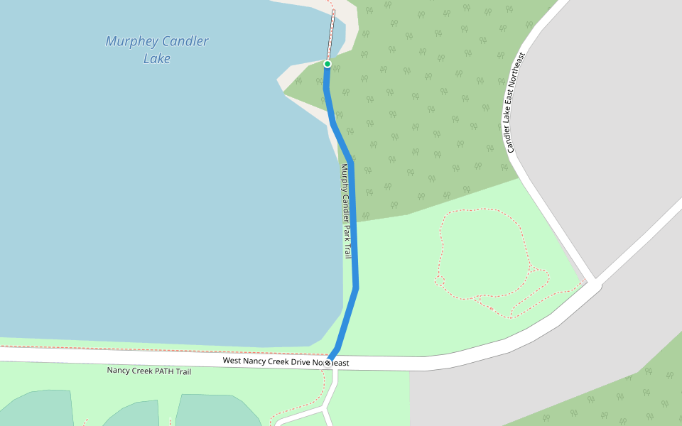 Murphy Candler Park Trail Walking and Running - Atlanta, Georgia | Pacer