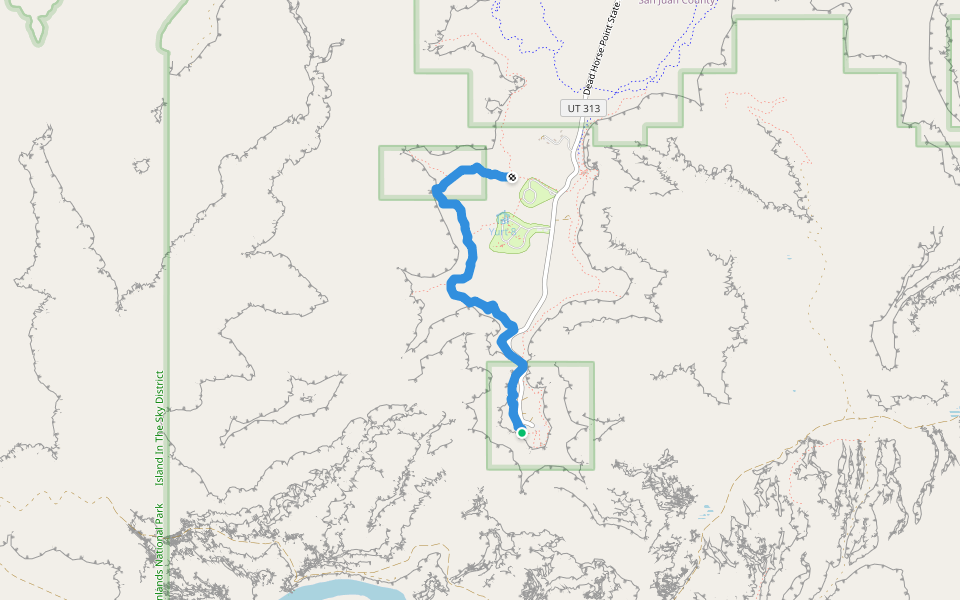 West Rim Trail Hiking - Moab, Utah | Pacer