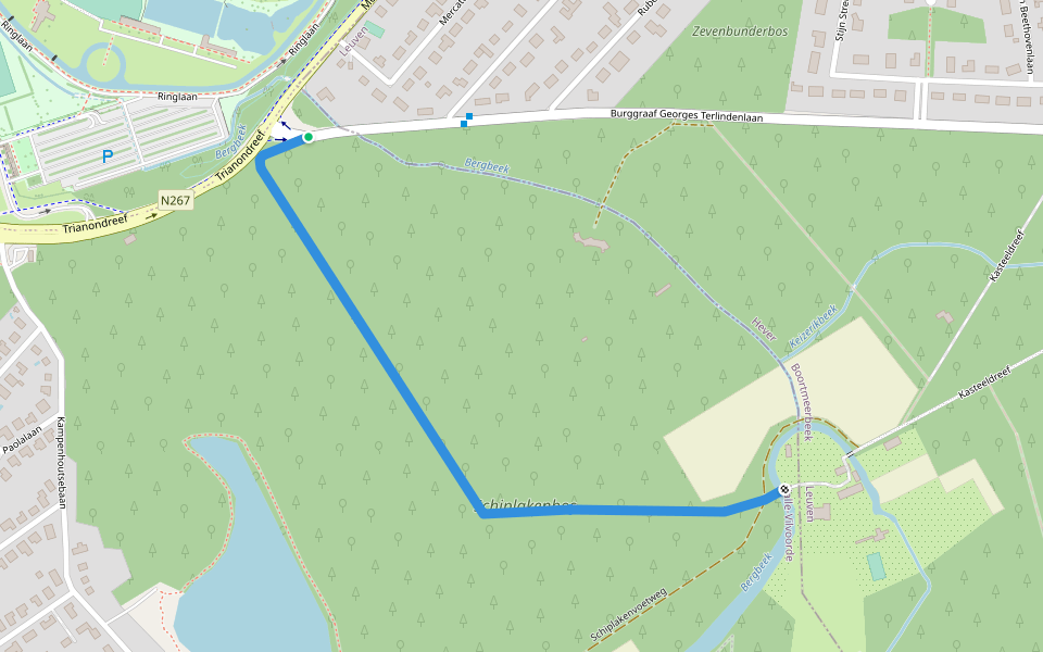 Lantdreef Walking And Running Trail - Zemst, Vlaams Gewest | Pacer