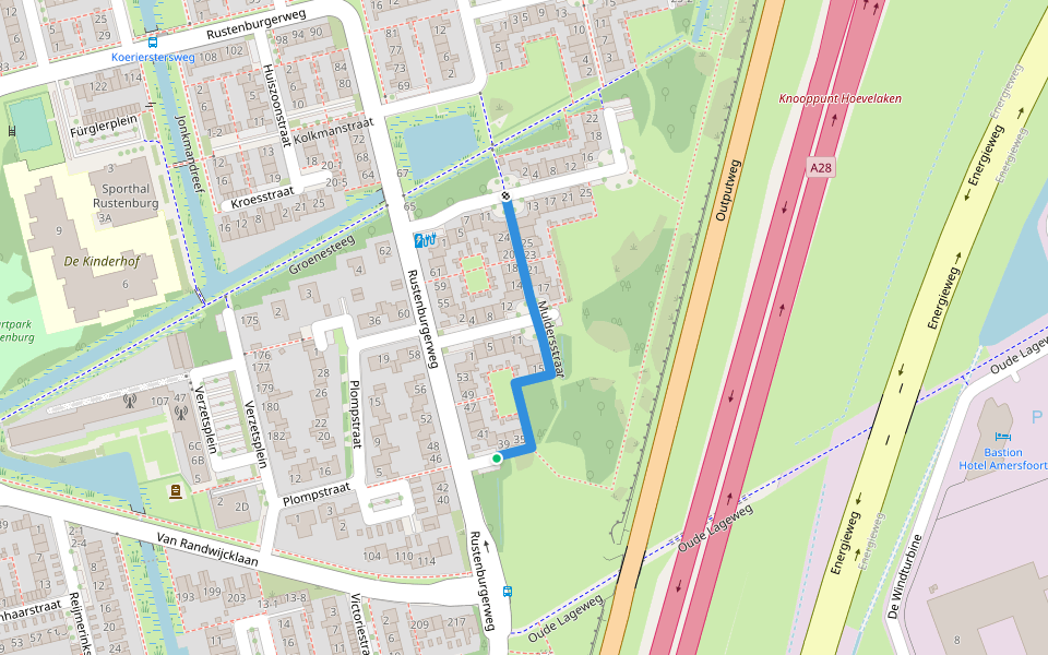 Muldersstraat in Utrecht | Walking Map