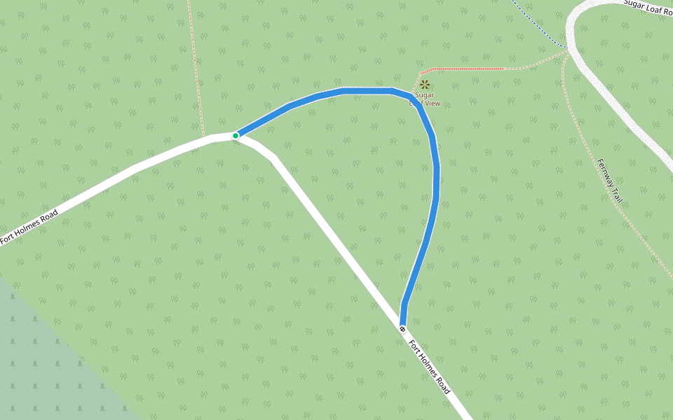 Point Lookout Walking And Running Trail - Mackinac Island, Michigan | Pacer