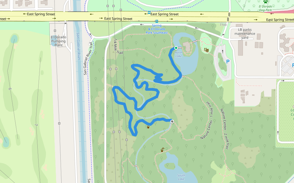 Nature Center trail (combined) Hiking - Long Beach, California | Pacer