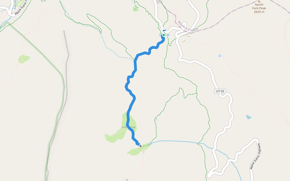 Horse Flat Trail 250 Hiking - Provo, Utah | Pacer