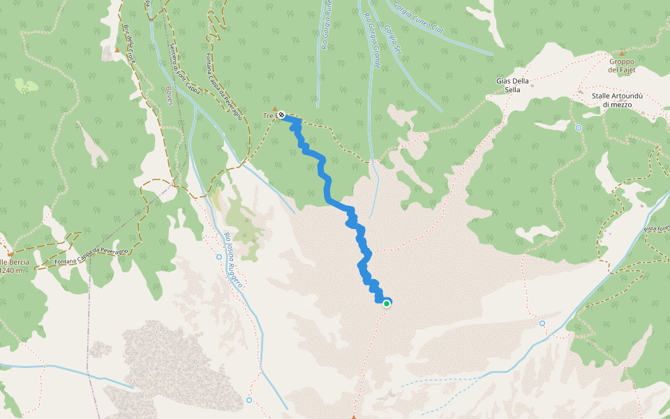 "Chiesetta Alpina" path | Walking Map
