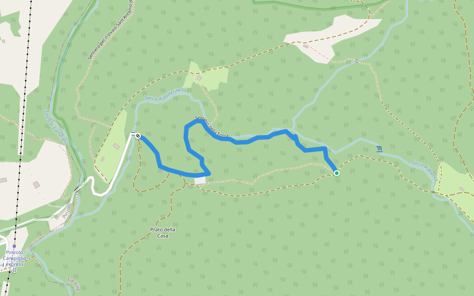 Forra path | Walking Map