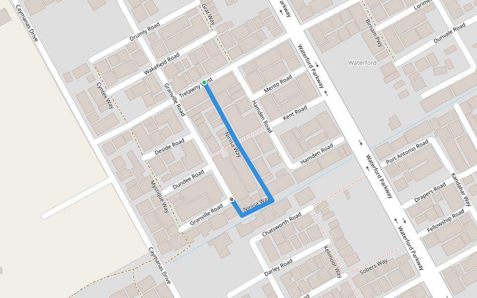 Niriisa Way in St. Catherine Parish | Walking Map