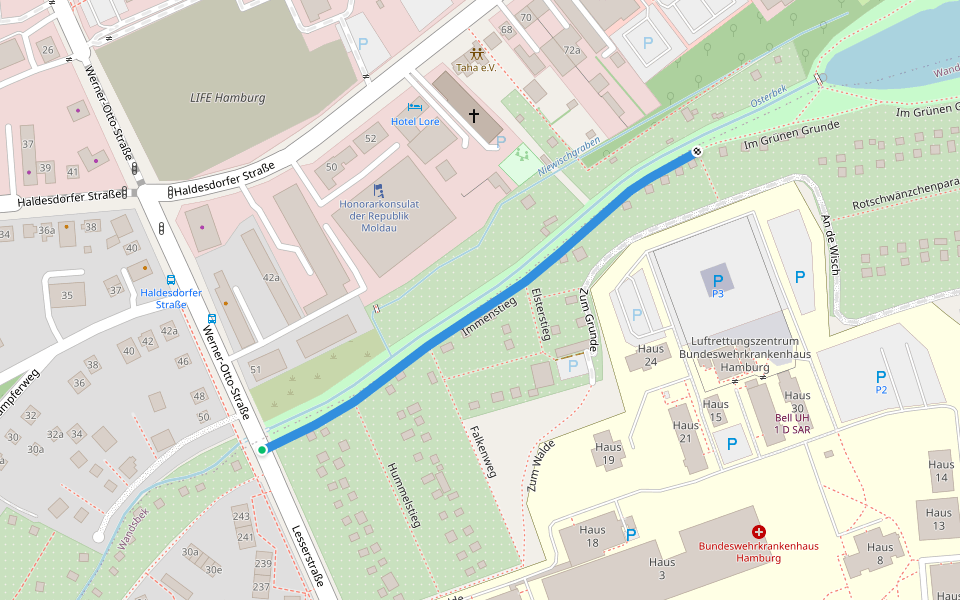 Immense rise Walking And Running Trail - Hamburg | Pacer