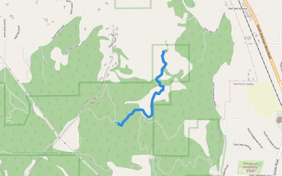 The Cliffs in Washington | Walking Map