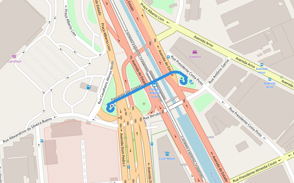 Elio Esteves catwalk in São Paulo | Walking Map