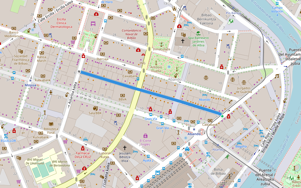 Calle Ledesma / Ledesma kalea in Euskadi | Walking Map