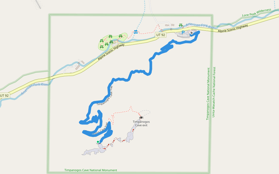 Timpanogos Cave Trail Hiking - Provo, Utah | Pacer