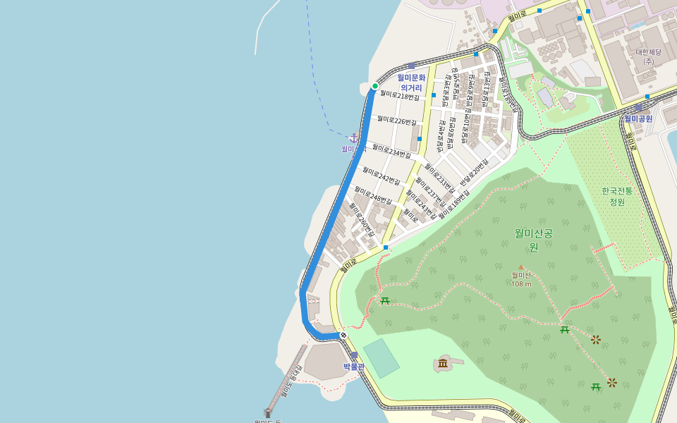 To Wolmi Culture Walking And Running Trail - Incheon | Pacer