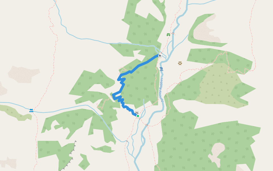 Monumental larch path | Walking Map