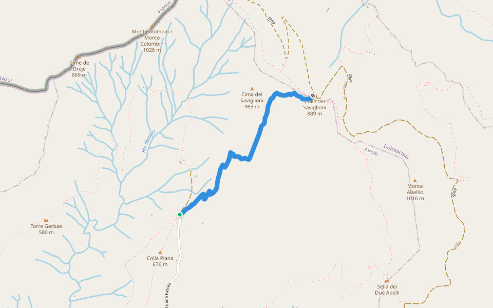 Smugglers' trail | Walking Map