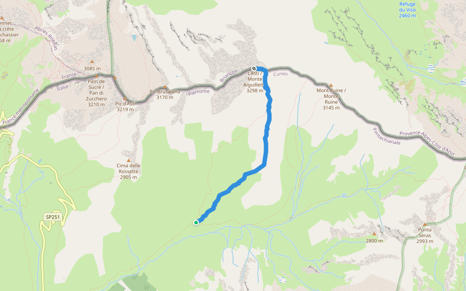 Costa Bonafonte Hiking Trail - Piemonte | Pacer