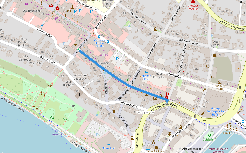Reeder-Bischoff-Strasse Walking And Running Trail - Bremen | Pacer