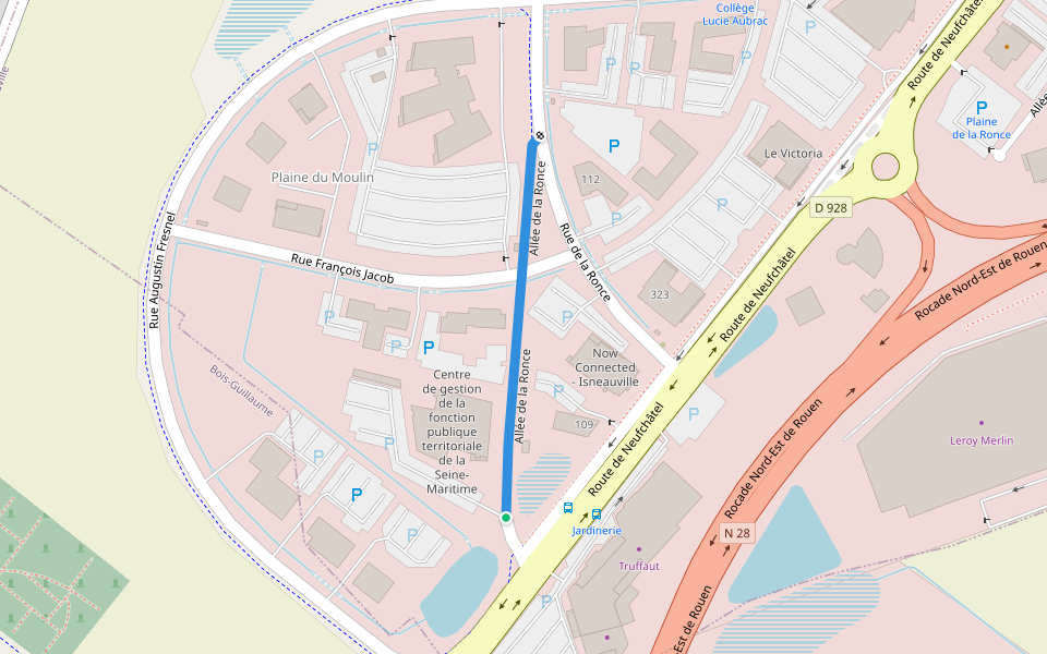 Bramble Lane in Normandie | Walking Map
