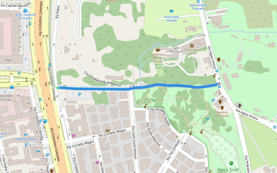 Ardeatina ring road Walking and Running - Roma, Lazio | Pacer