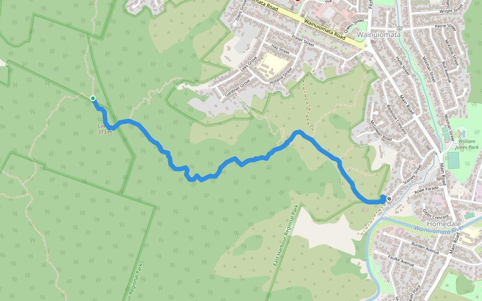Rata Ridge Track in Wellington | Walking Map
