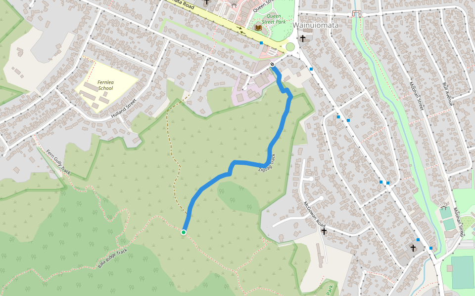 Zigzag Track in Wellington | Walking Map