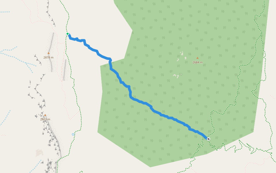 CCC Trail (214) Walking and Running - Cedar Crest, New Mexico | Pacer