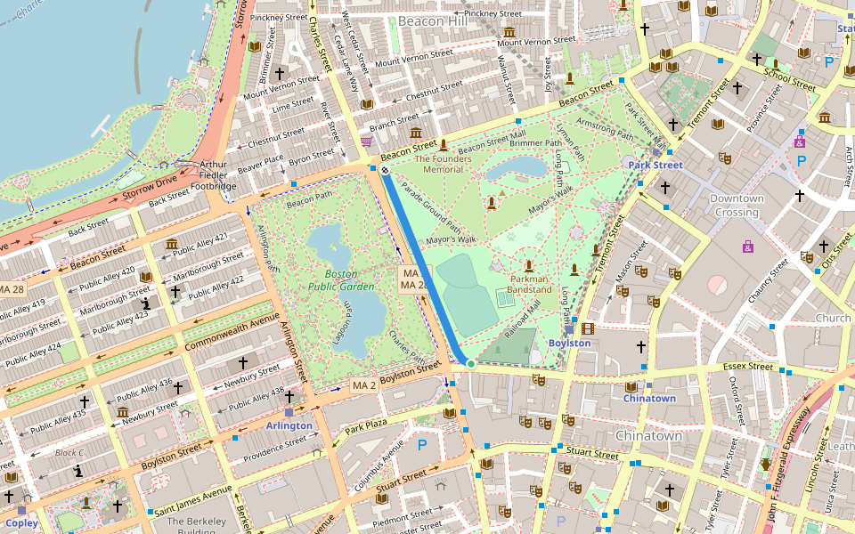 General Douglas MacArthur Mall in Massachusetts | Walking Map