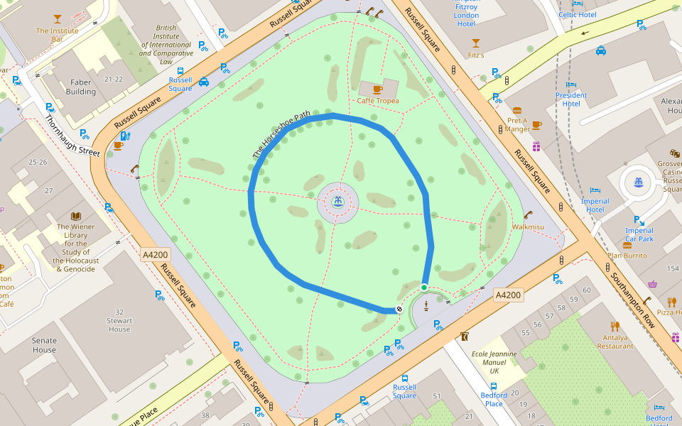 The Horseshoe Path in England | Walking Map