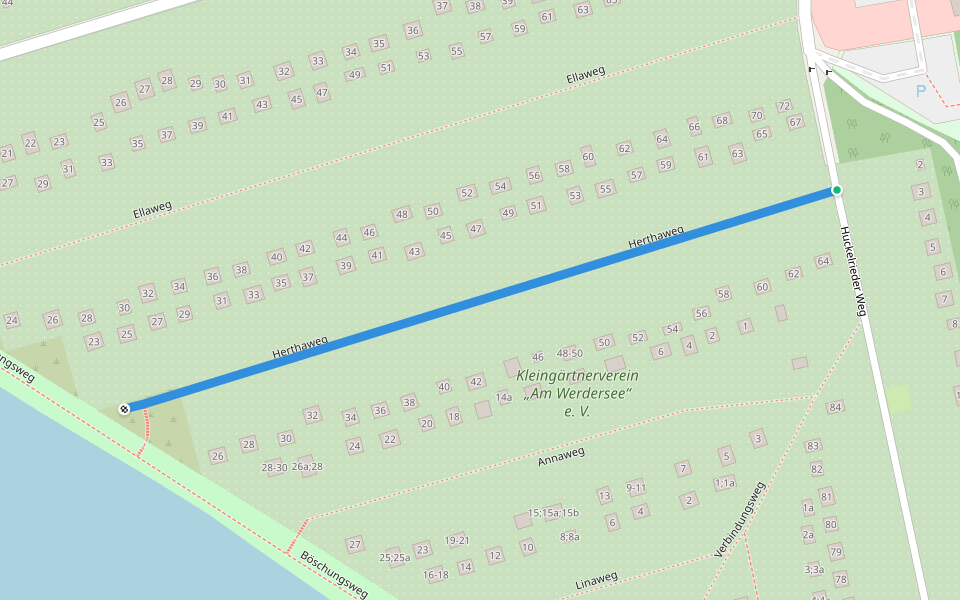 Herthaweg Walking And Running Trail - Bremen | Pacer