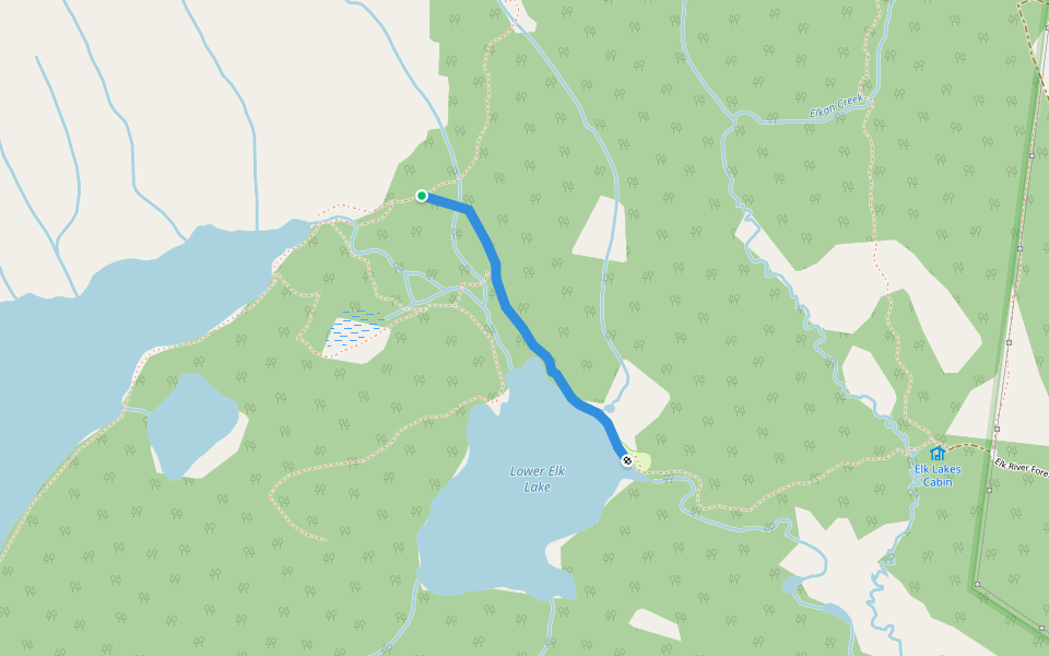 Interlakes Trail in British Columbia | Walking Map