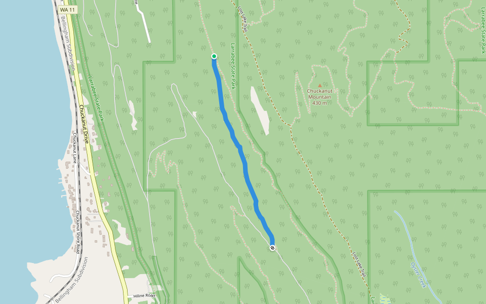 Dan's Traverse Trail Hiking - Bellingham, Washington | Pacer