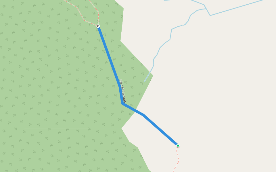 Way to the Waterfall | Walking Map