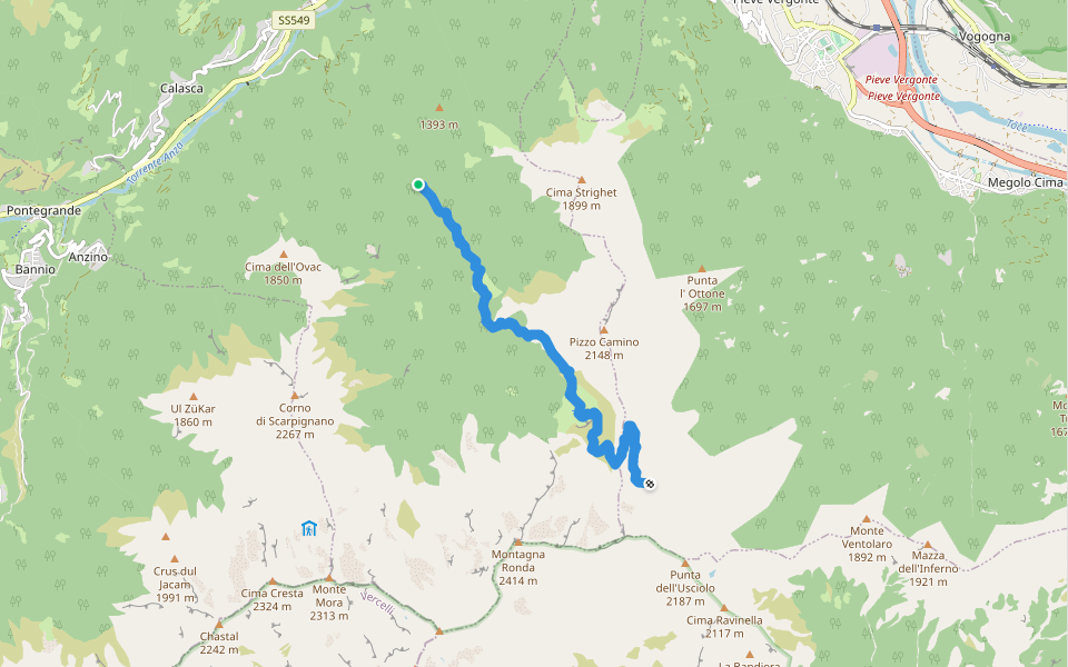 SI-GTA Hiking Trail - Piemonte | Pacer