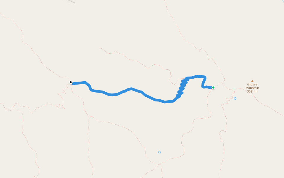East Whitewater Trail #213 in New Mexico | Walking Map