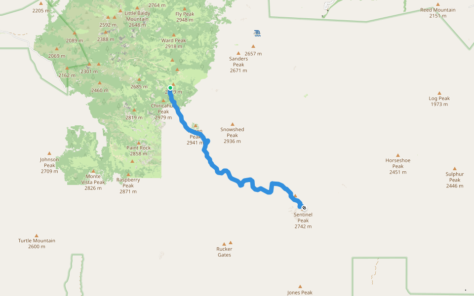 Crest Trail #270C Hiking - Paradise, Arizona | Pacer