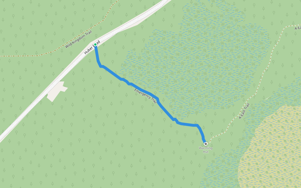 Emergency Trail in Maine | Walking Map