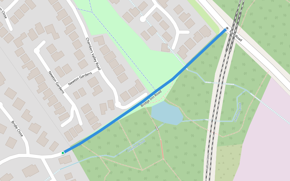 Bridge Inn Road Walking and Running - Sheffield, England | Pacer