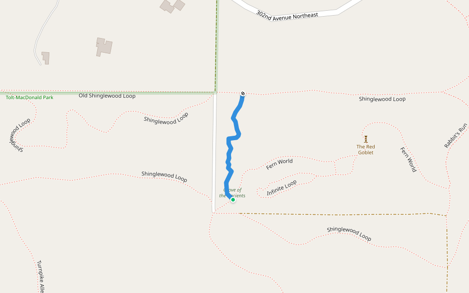 The Gulch in Washington | Walking Map