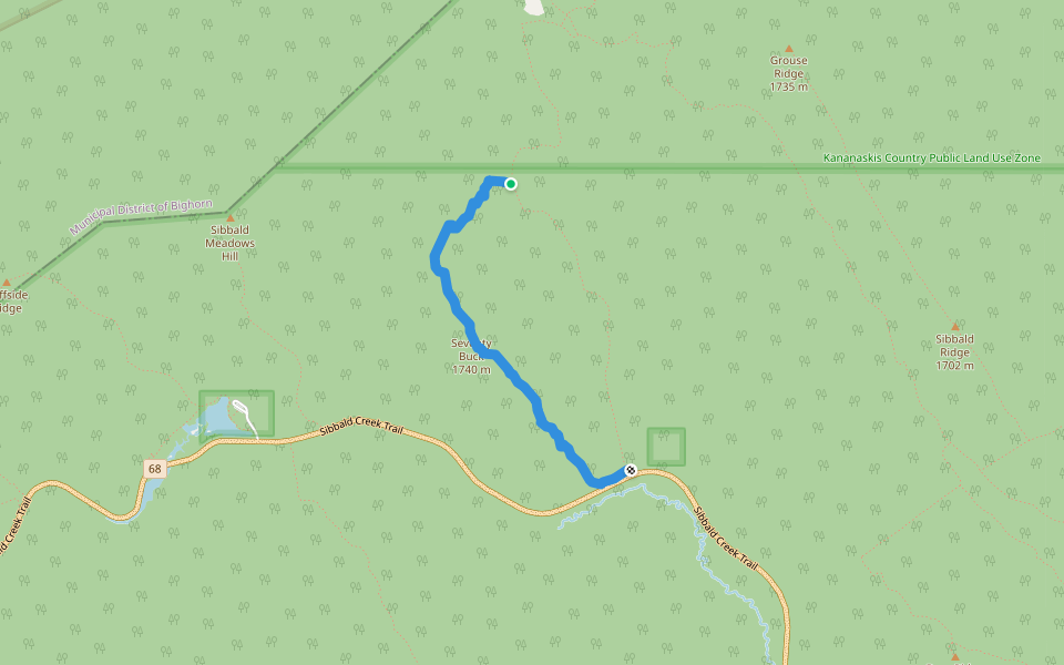 Seventy Buck Route Hiking Trail - Ozada, Alberta | Pacer