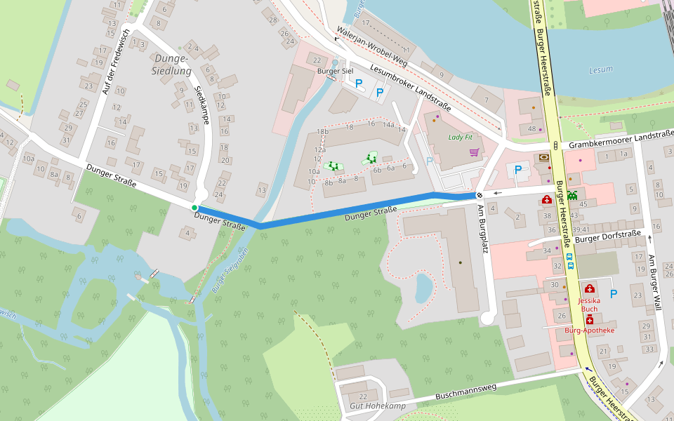 Dunger Street Walking And Running Trail - Bremen | Pacer