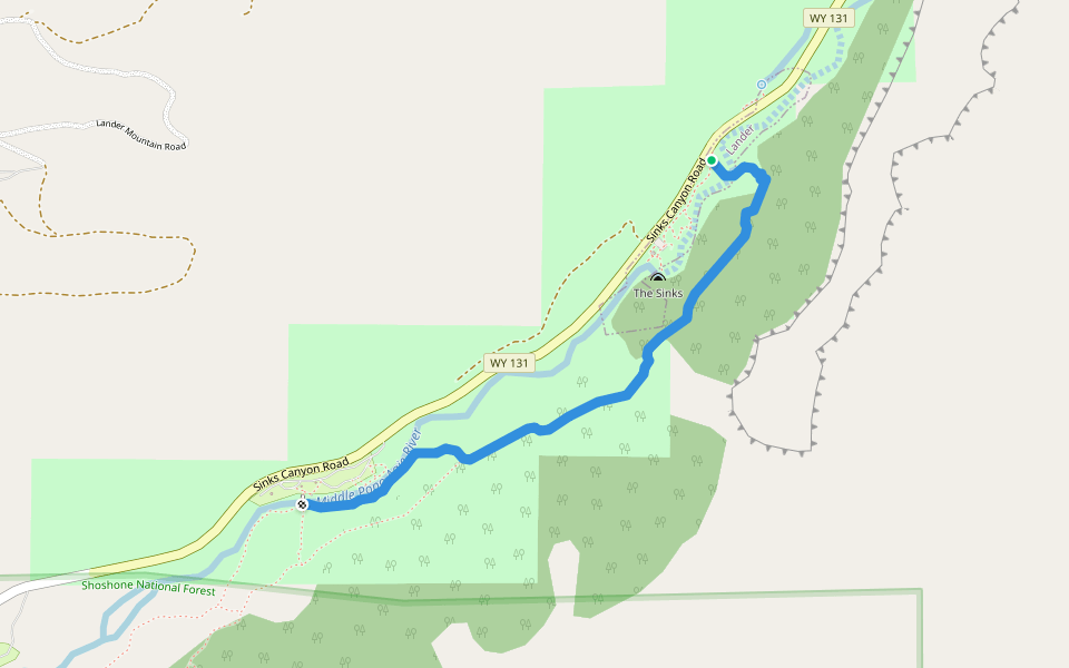 North Slope Trail Hiking - Lander, Wyoming | Pacer