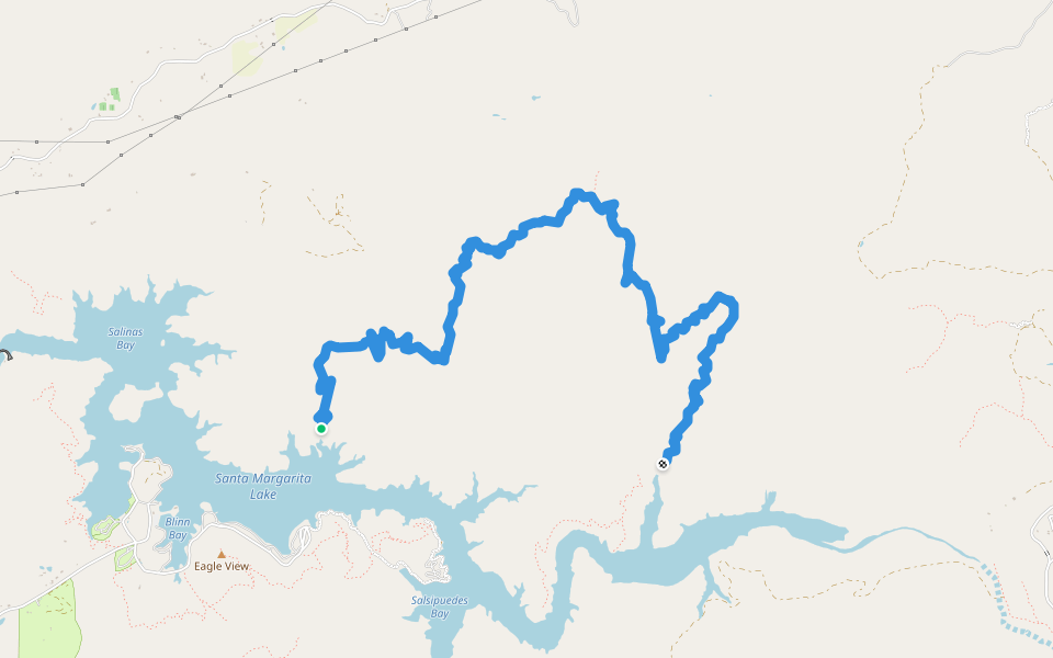 Falcon Trail in California | Walking Map